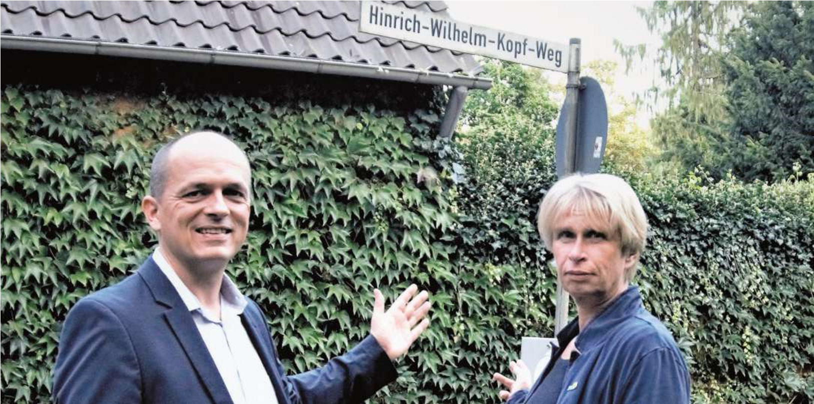 Edith-Hurwitz- statt Wilhelm-Hinrich-Kopf-Weg: Grüne beantragen ...